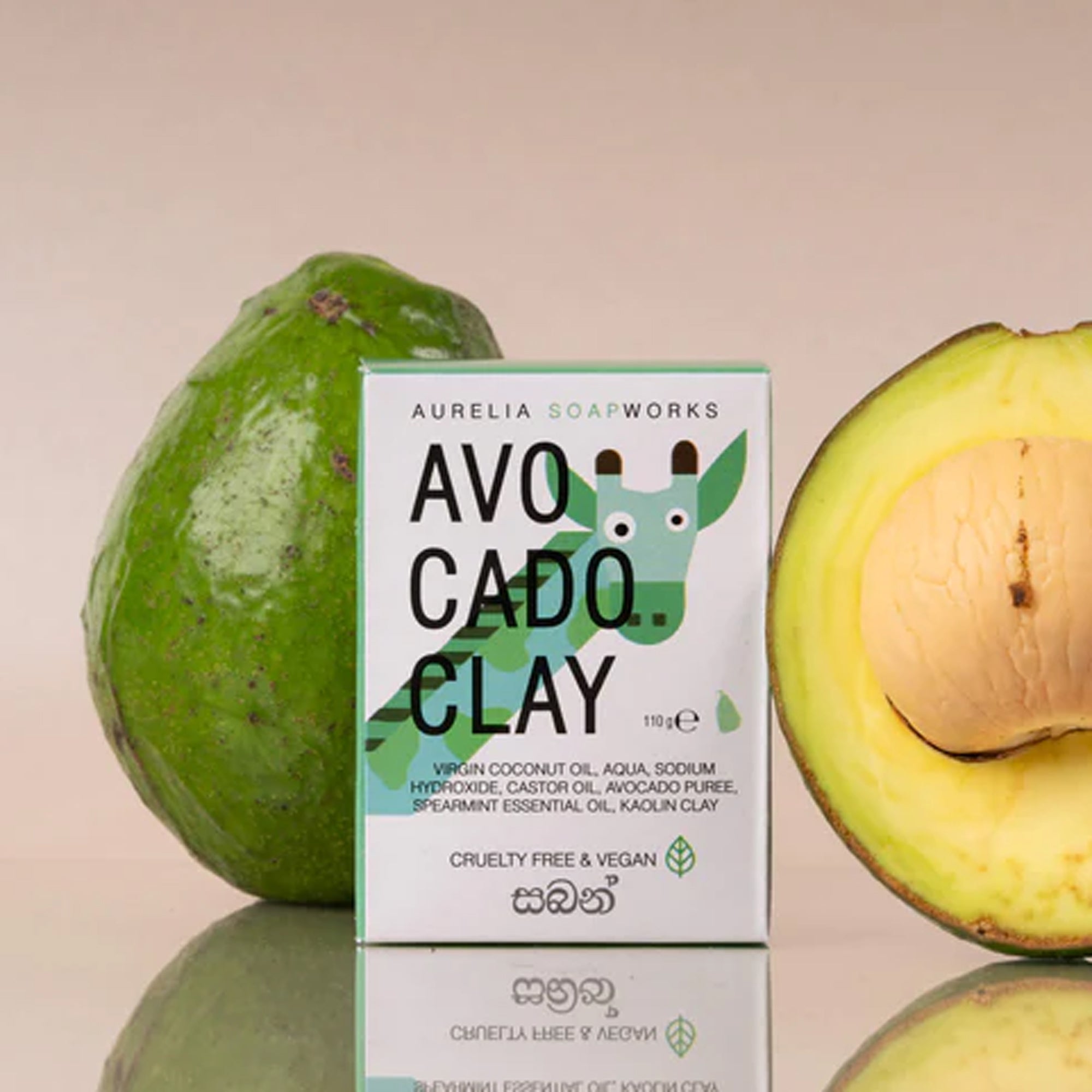 Avocado Clay Bath Soap 110g – Basketeer