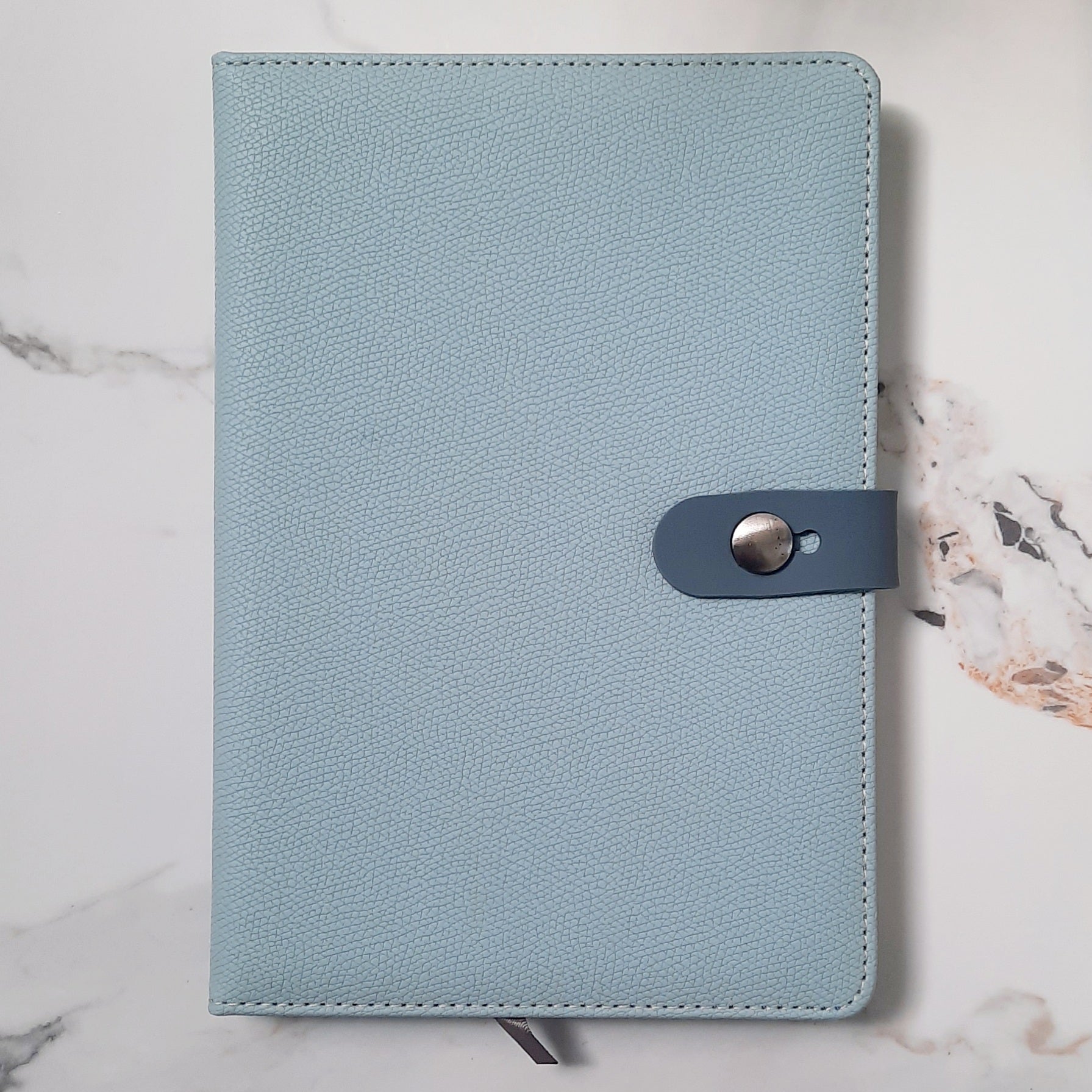 Business A5 Notebook - Light Blue – Basketeer
